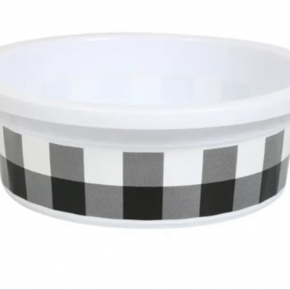 Vintage | Kitchen | Farmhouse Buffalo Plaid Storage Bowlkitchenfruit ...